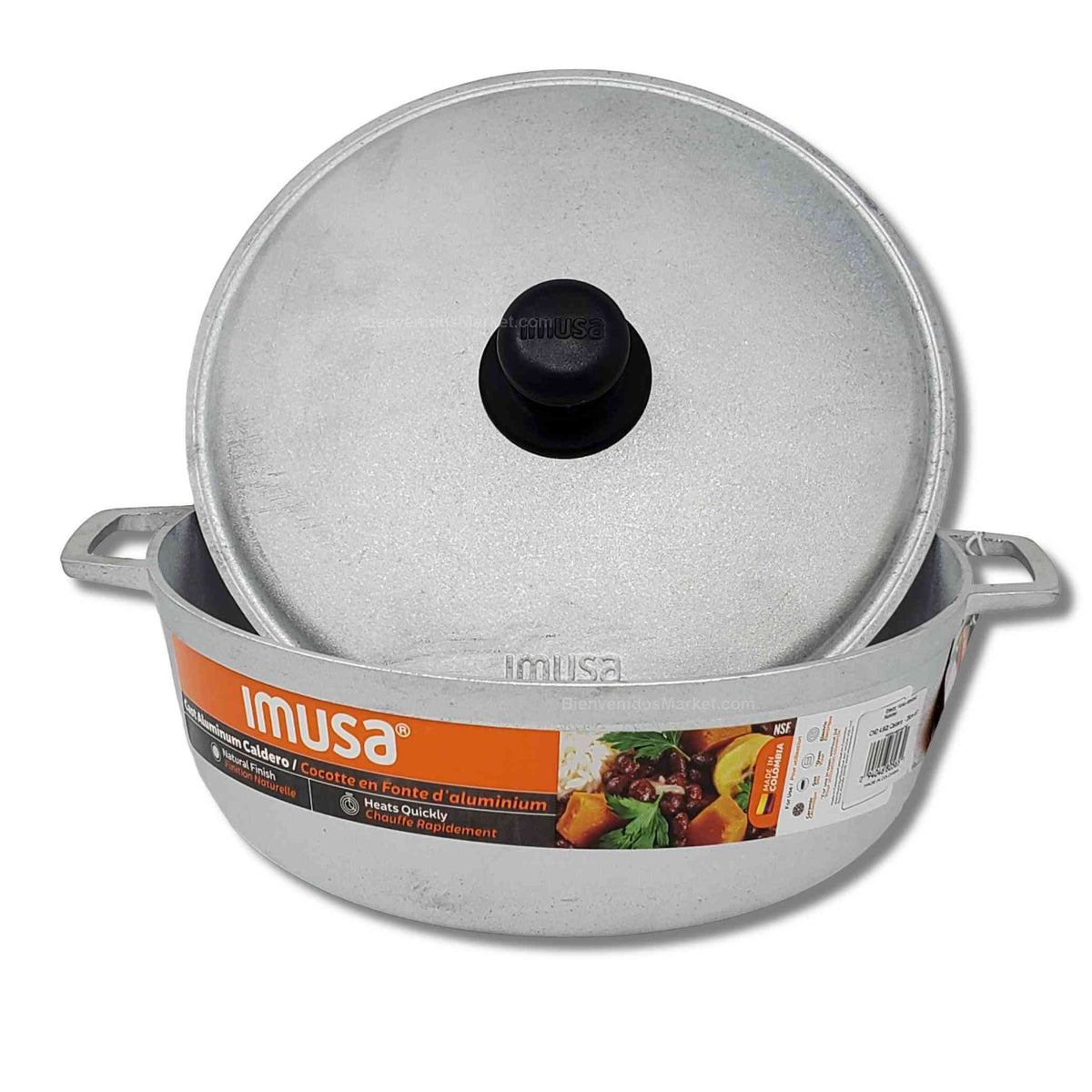 Cast Aluminum Caldero IMUSA 26cm – Bienvenidos Latin Market