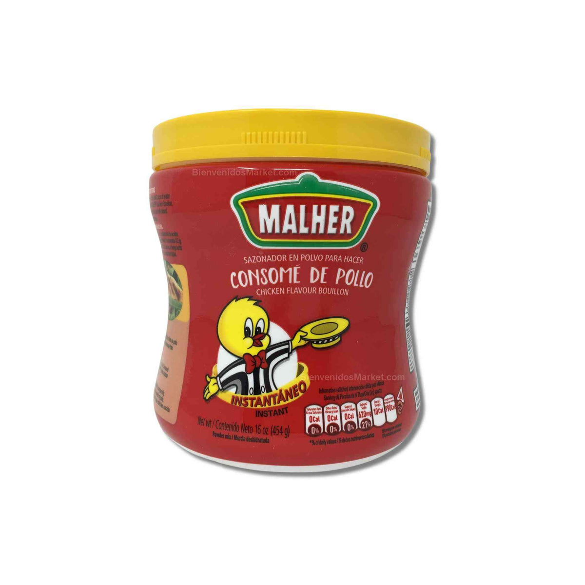 Consome de Pollo Malher 454g – Bienvenidos Latin Market