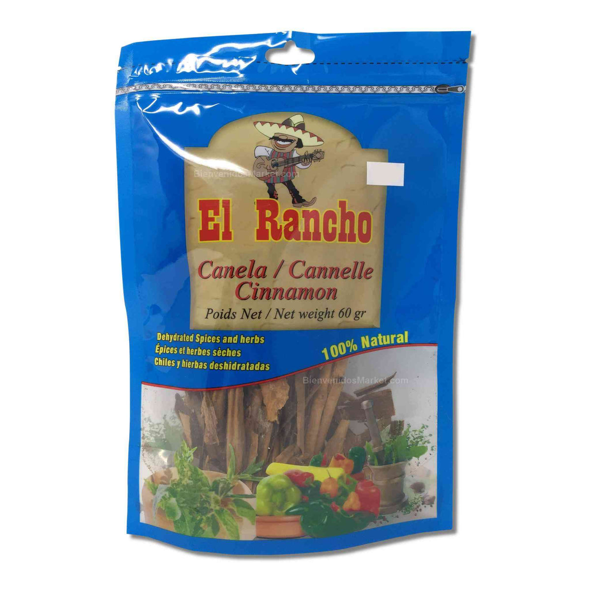 Canela Rajas El Rancho 60g – Bienvenidos Latin Market
