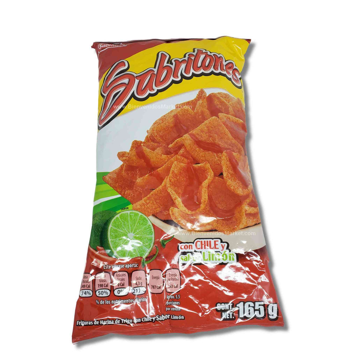 Sabritones con Chile y Limon Sabritas 160g – Bienvenidos Latin Market