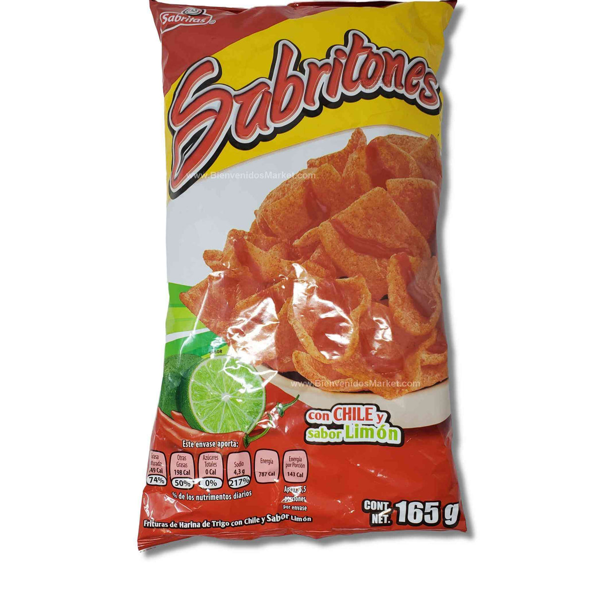 Sabritones con Chile y Limon Sabritas 160g – Bienvenidos Latin Market