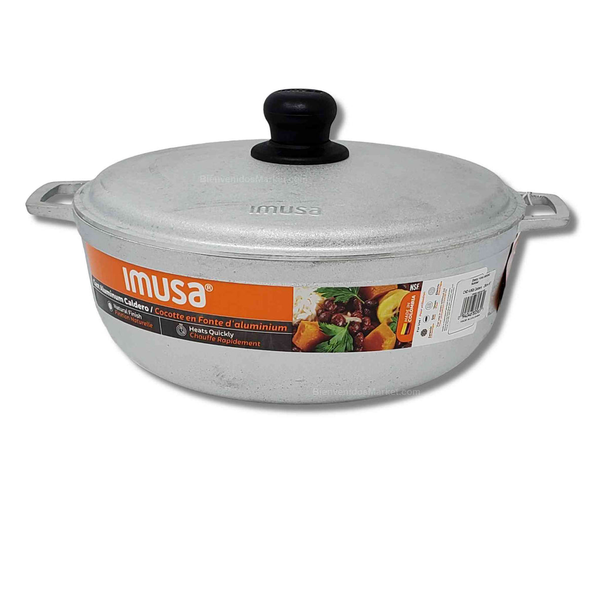 Cast Aluminum Caldero IMUSA 26cm – Bienvenidos Latin Market