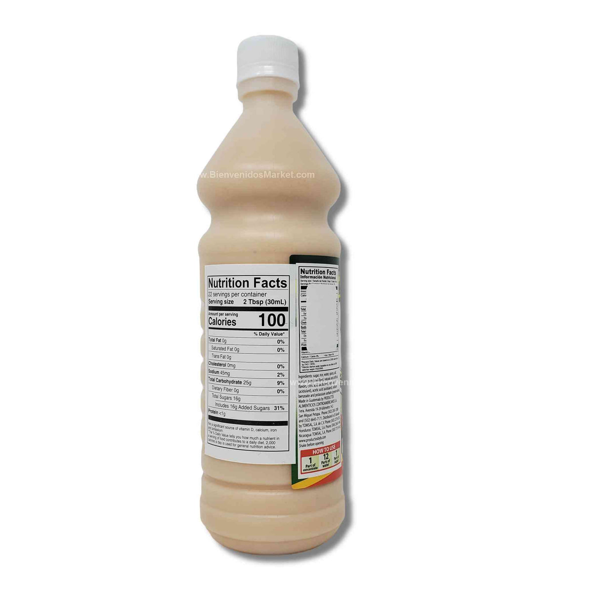 Horchata Concentrate B&B – Bienvenidos Latin Market